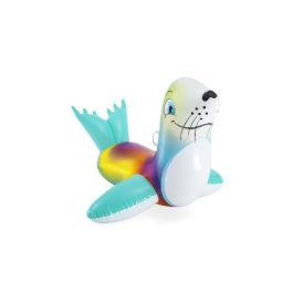 Bestway rider flash n' splash zeehond ride-on | Opblaasbaar zwemspeelgoed